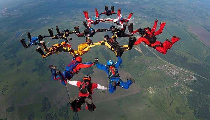 Skydiving in India: Top 10 Spots In 2026